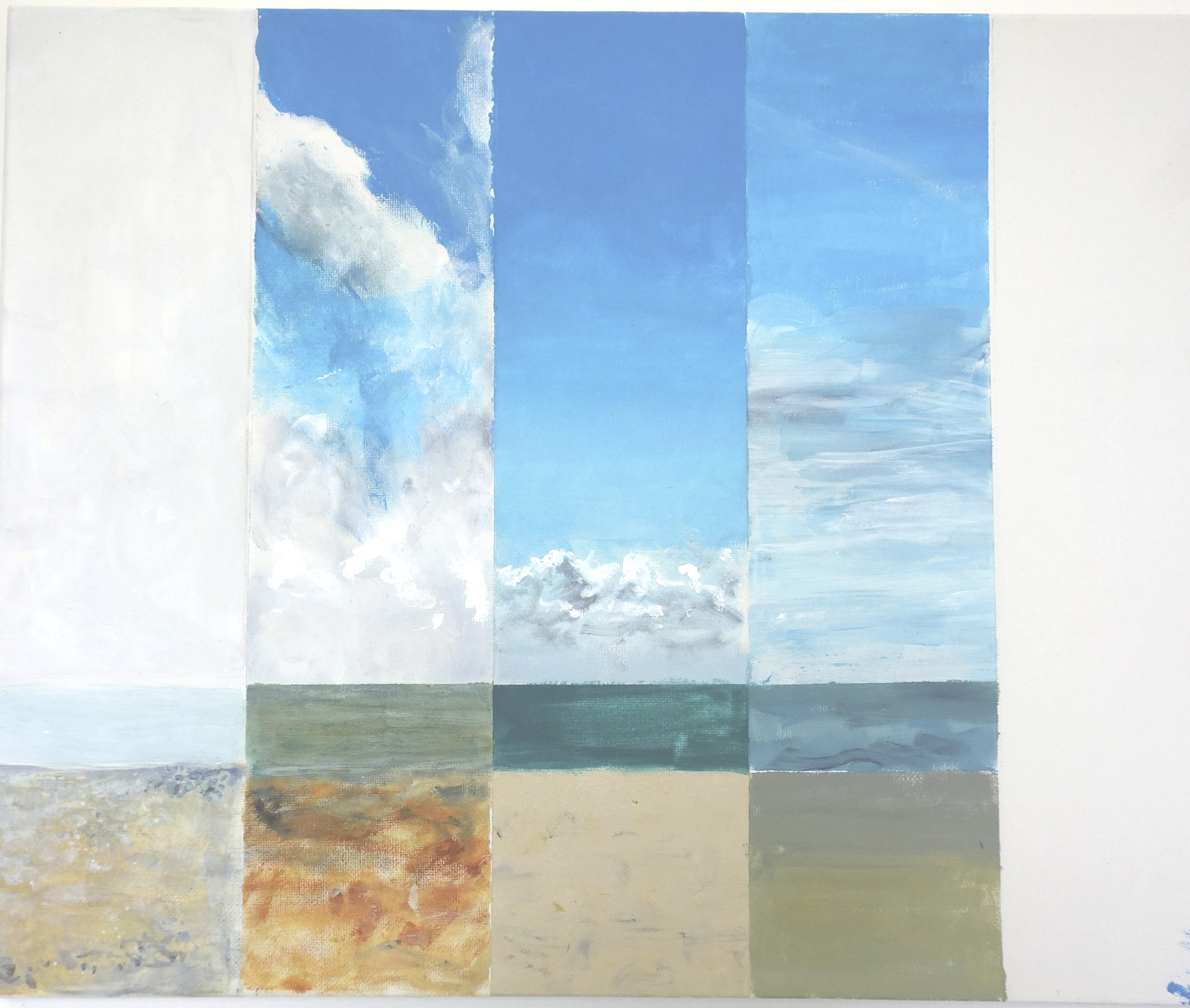 Jane Oldfield, Skies from Aldeburgh Lookout. | xvi artist collective